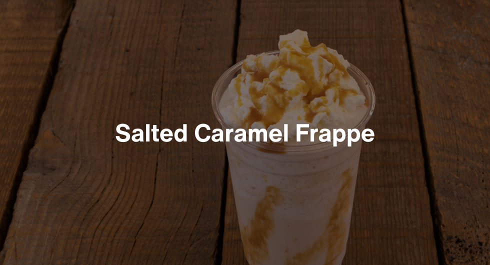 How to Make a Salted Caramel Frappe
