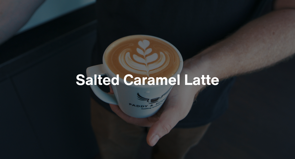 How to Make a Salted Caramel Latte